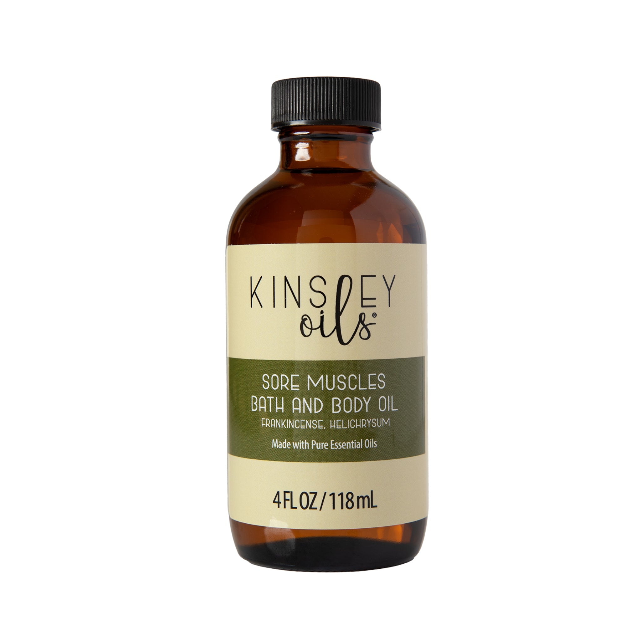 Sore Muscles Bath and Body Oil 4 fl oz – Absolutely Natural | Healthy ...